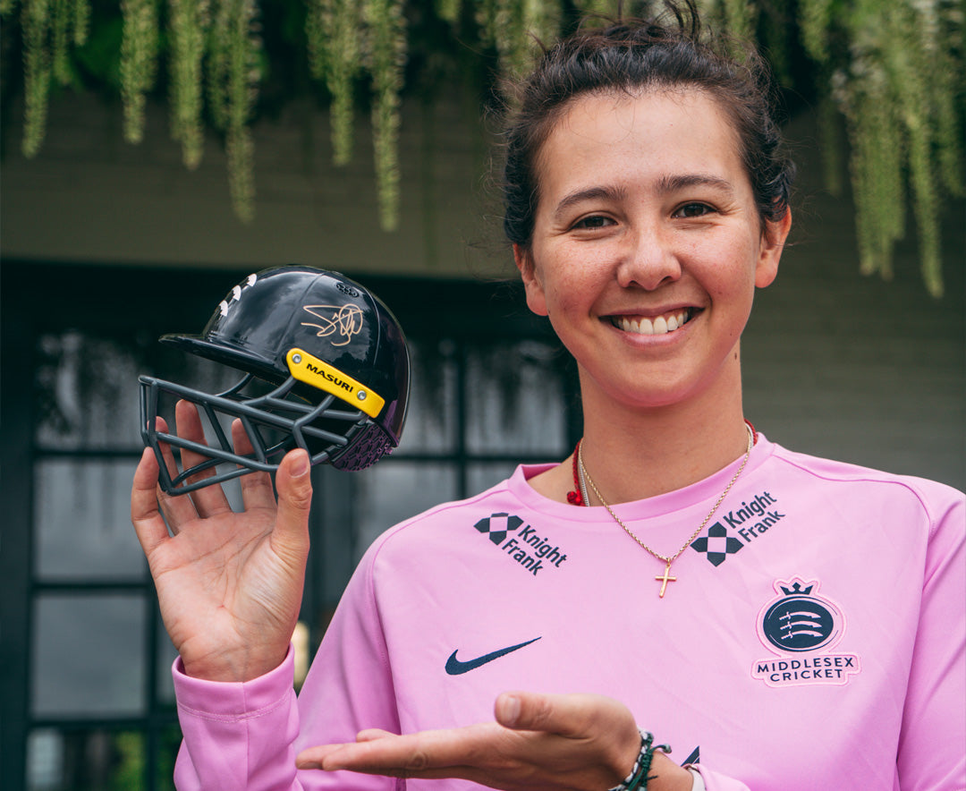 Official Middlesex CCC Mini Replica Helmet | Masuri Australia